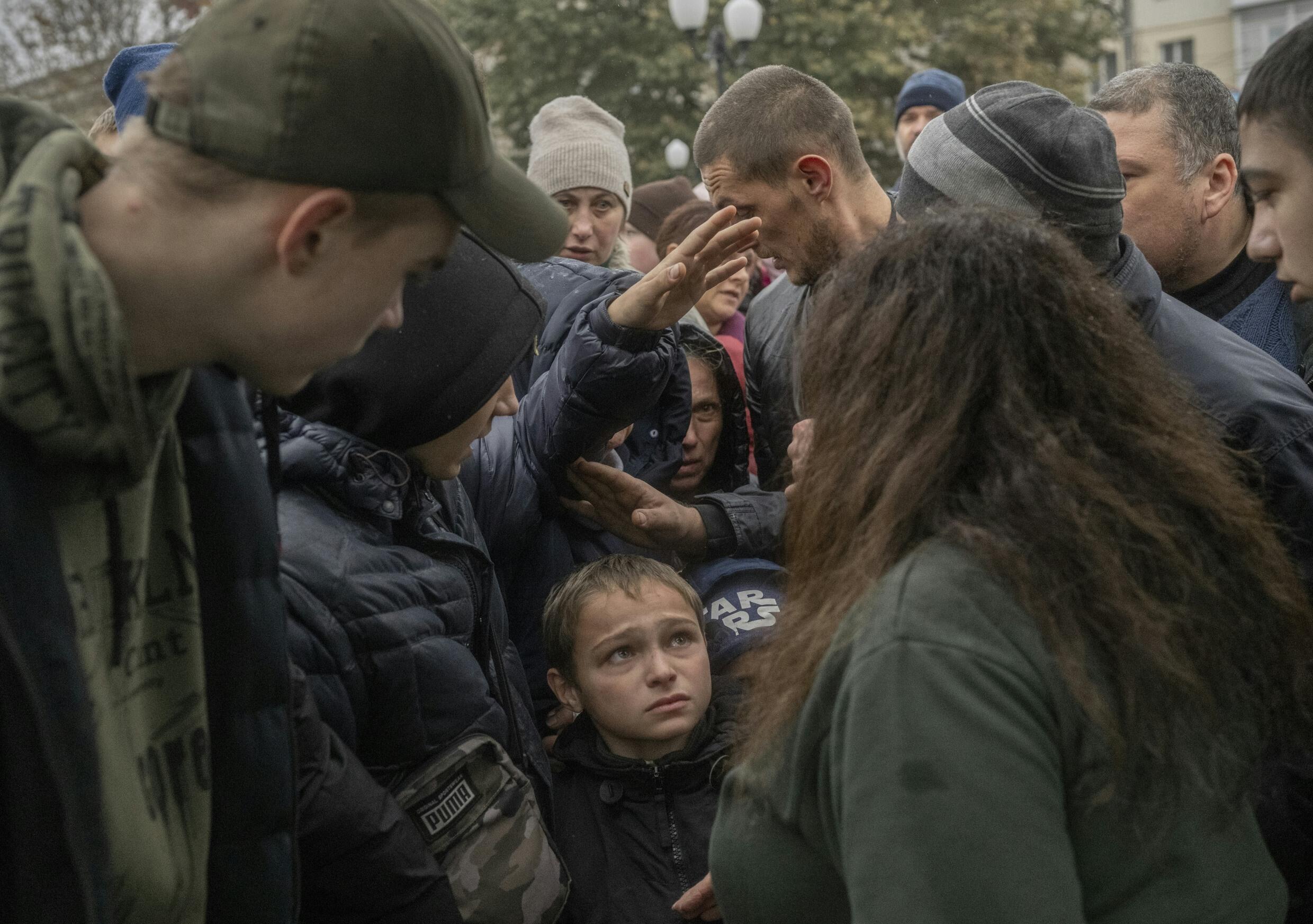 Hope and chaos as Kherson adjusts to new life after Russia exit