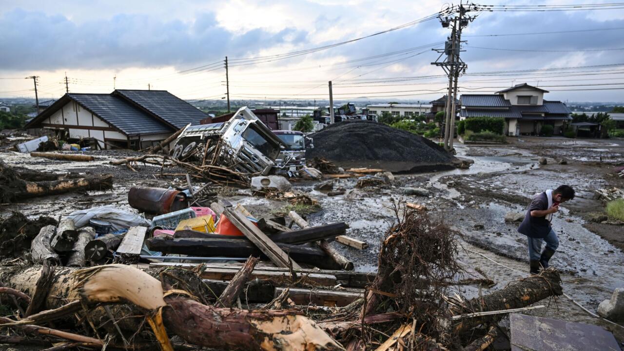 Two dead in southwestern Japan after 'heaviest rain ever'