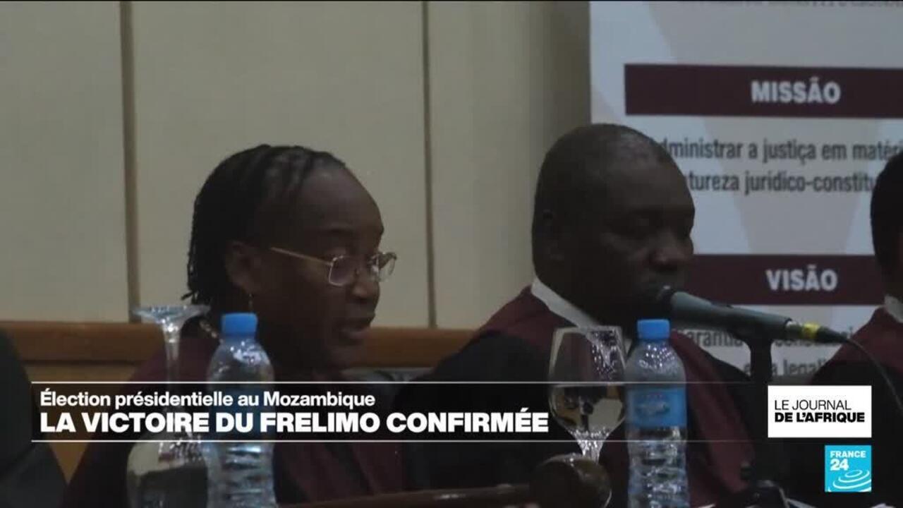 Au Mozambique, la victoire du Frelimo validée par le Conseil ...