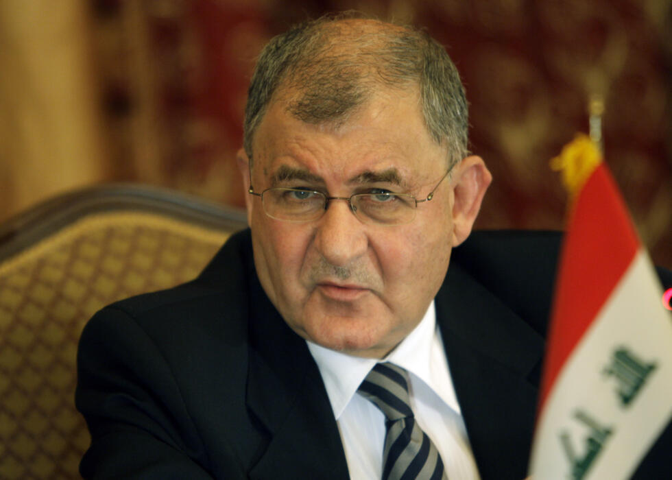 Iraq's new president Latif Rashid, veteran Kurdish politician