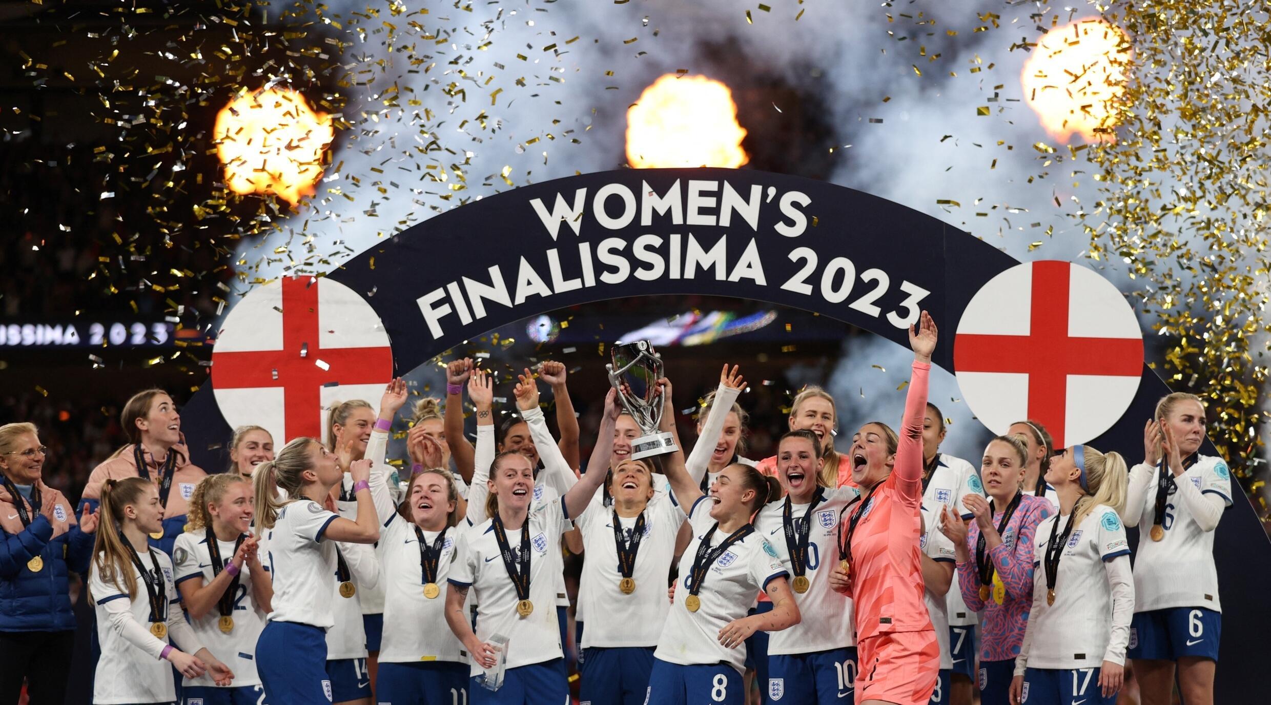 England's Lionesses triumph over Brazil in first-ever Finalissima final