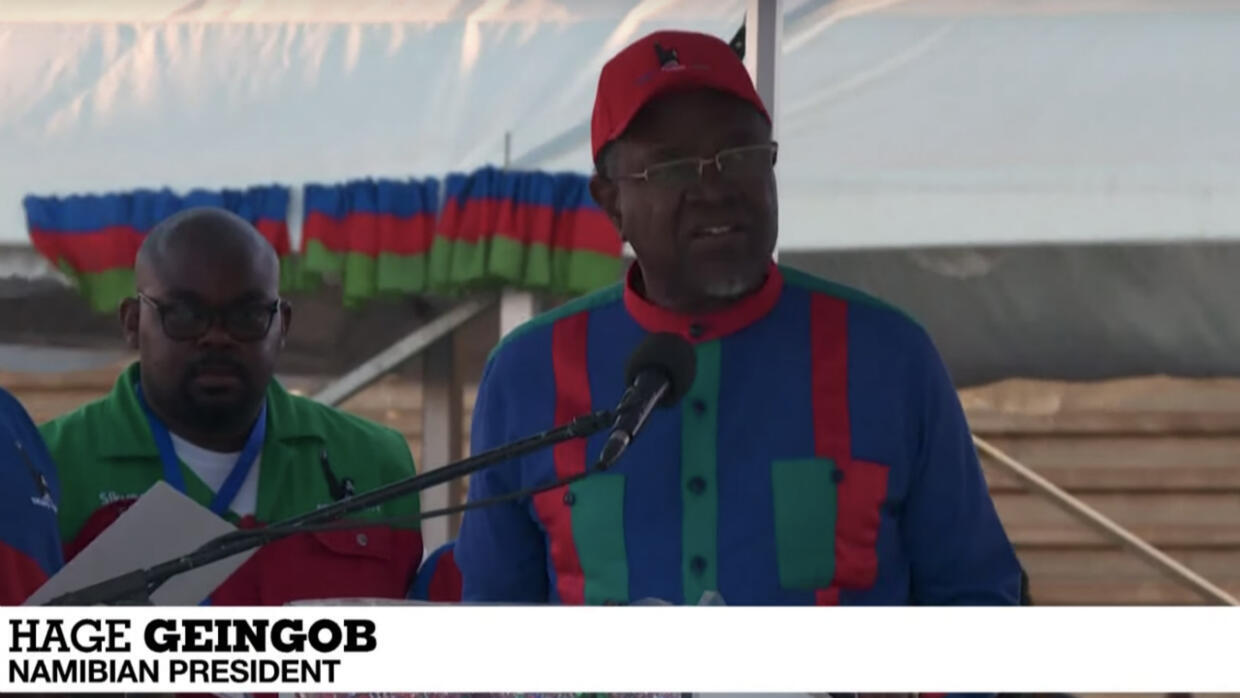 Namibia votes in election set to challenge ruling party's grip on power