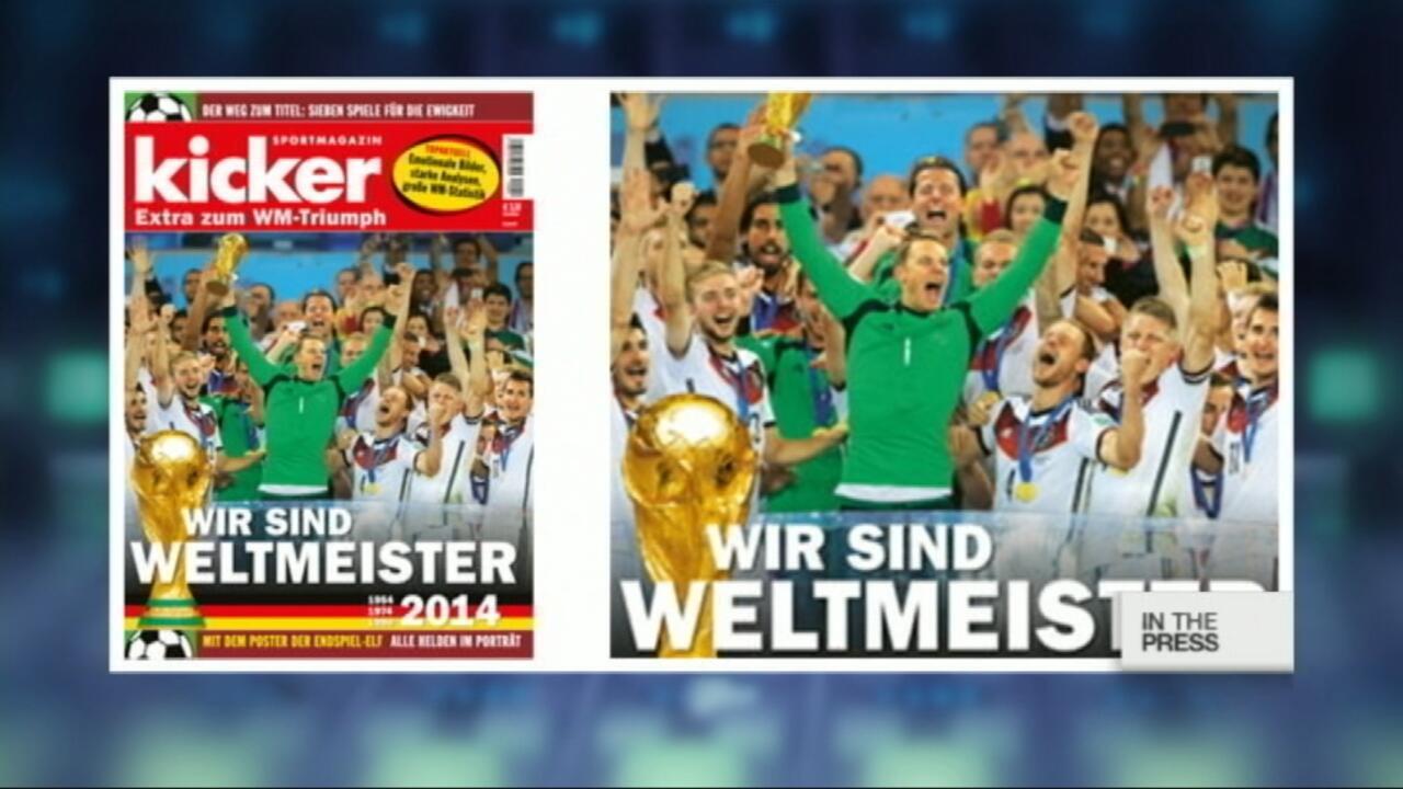 Germany's World Cup title - In the press