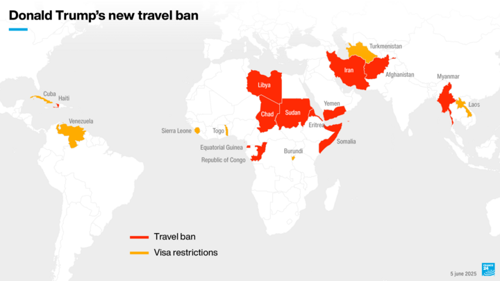 Trump’s new travel ban comes into effect, citizens of 12 countries ...