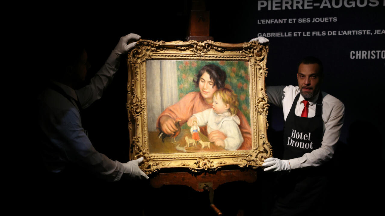 Un "chef-d'œuvre d'intimité" de Renoir dévoilé à Paris