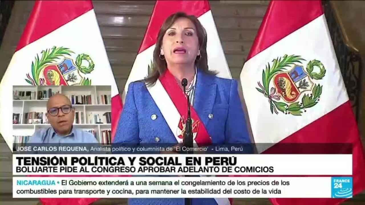 José Carlos Requena: "Las protestas en Perú podrían terminar con la ...