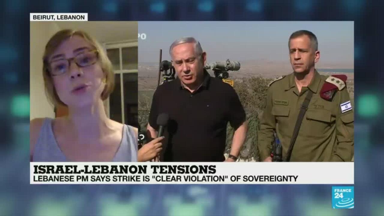 Lizzie Porter in Beirut speaks to F24 - France 24