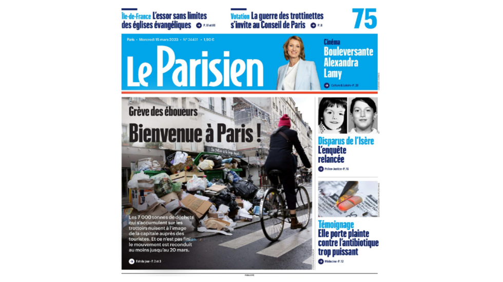 Paris stinks! Trash collector strike leaves French capital stewing in ...