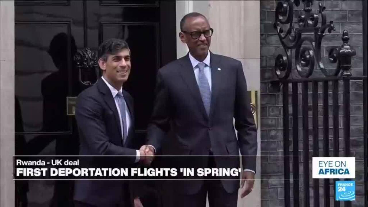 UK's Sunak pledges to start Rwanda deportation flights for asylum ...