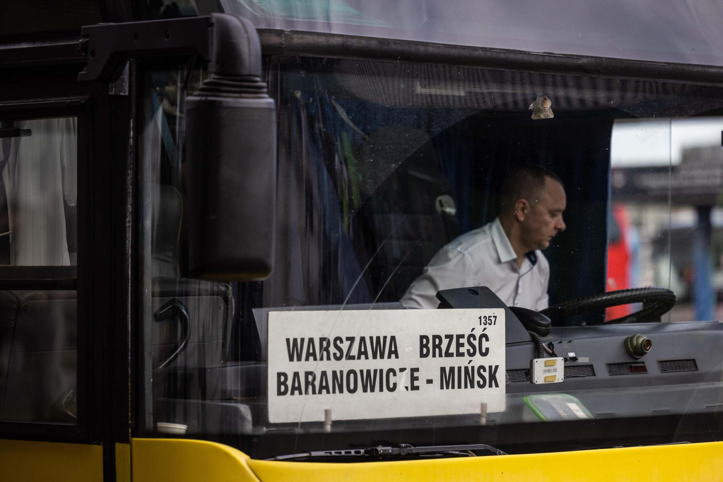 Bus offers a last way out to Belarusians fleeing repression