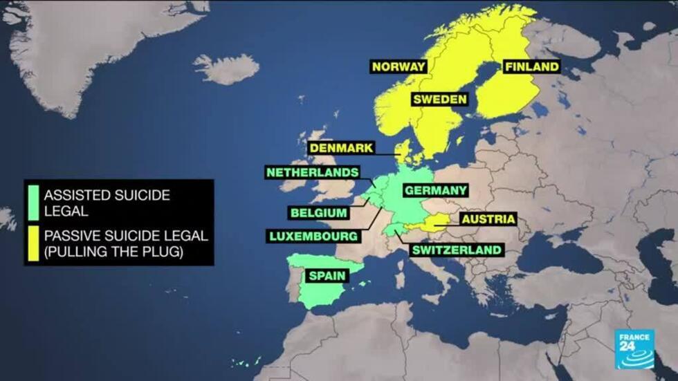 Assisted suicide debate: Where in Europe is it legal? - France 24