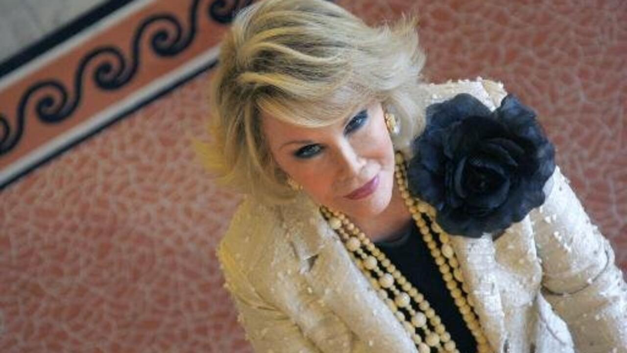 American comedian Joan Rivers dies aged 81