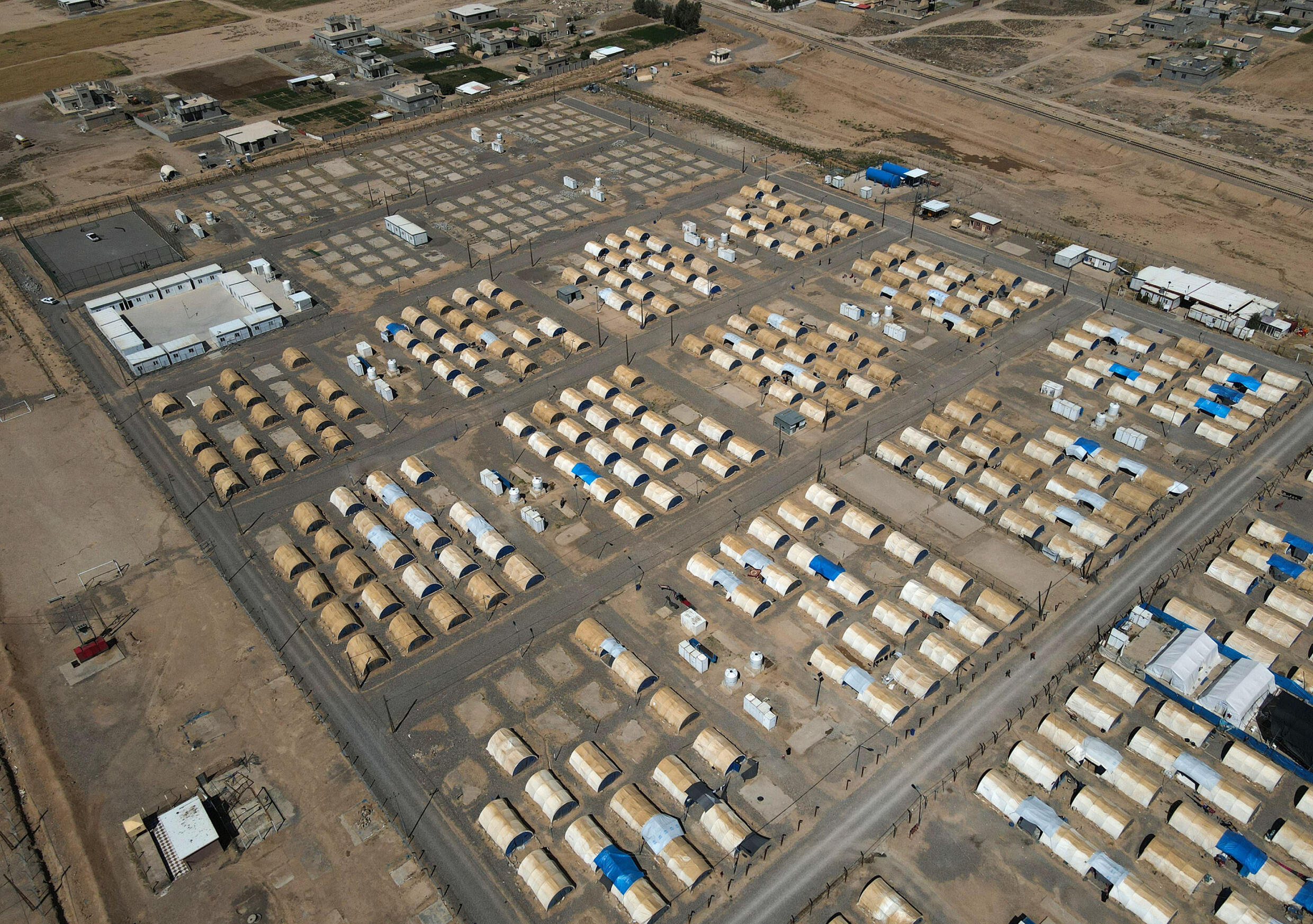 For Iraqis back from Syria, life on hold in 'rehabilitation' camp