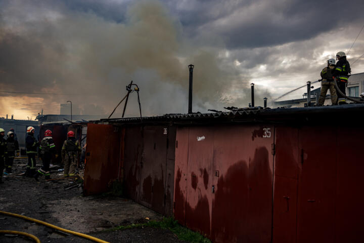 In Kharkiv, no let-up for Ukraine firefighters