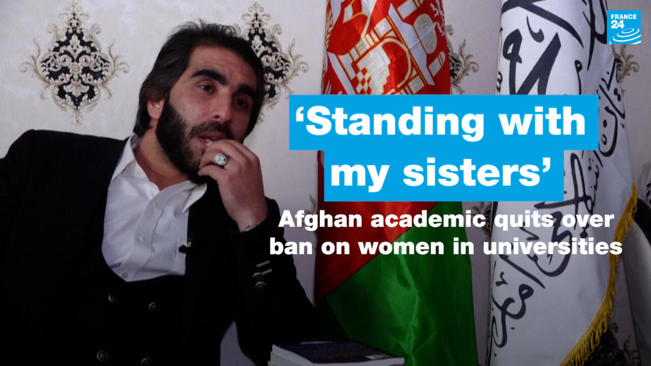 ‘Standing with my sisters’: Afghan academic quits over ban on women in ...