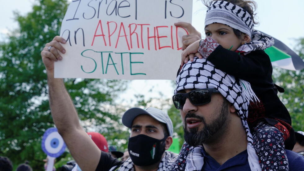 Protests held across North America in solidarity with Palestinians