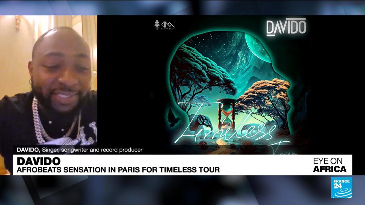 Afrobeats sensation Davido in Paris for 'Timeless Tour' - Eye on Africa