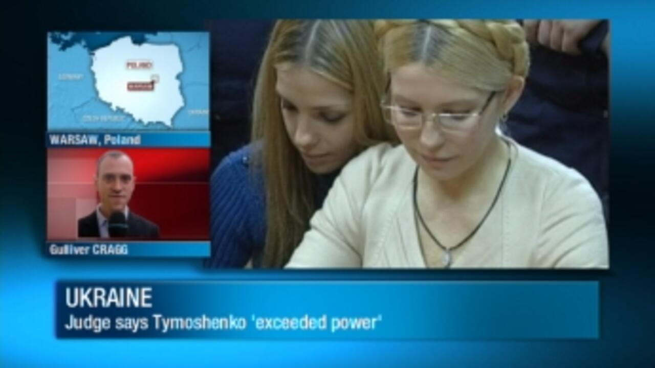 Tymoshenko sentenced to seven years in prison