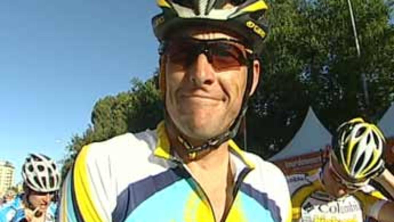 Armstrong finishes in pack in comeback race - France 24