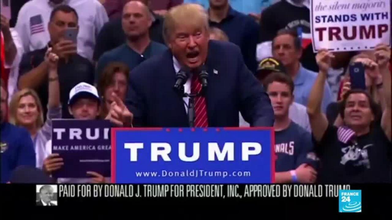 Trump heads to Texas border in final days to showcase wall - France 24