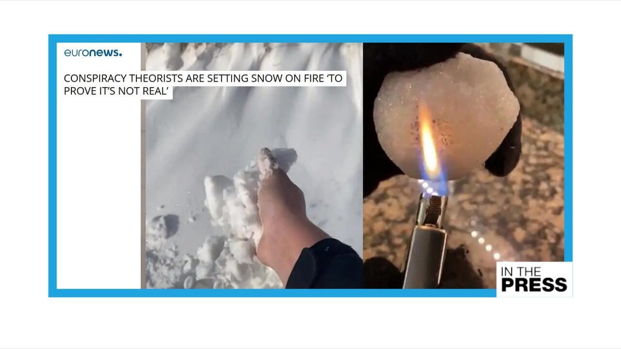 Texas TikTok users 'setting snow on fire to prove it's not real ...