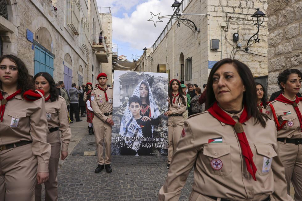 Sombre Christmas in Bethlehem an 'escape' from war for Palestinians