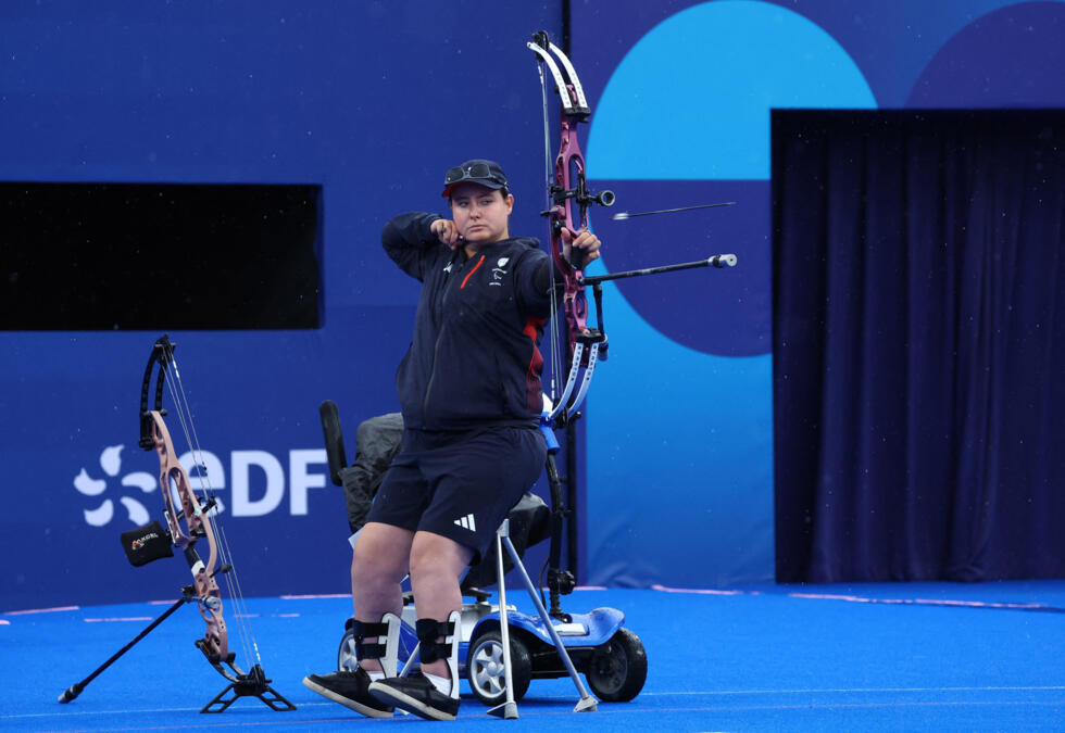 British archer Jodie Grinham makes history by winning bronze while ...