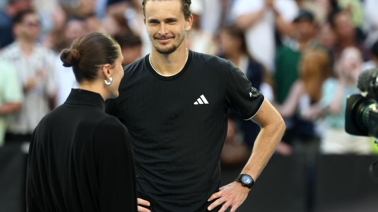 'Don't want to jinx it' as Zverev barrels into Melbourne quarters