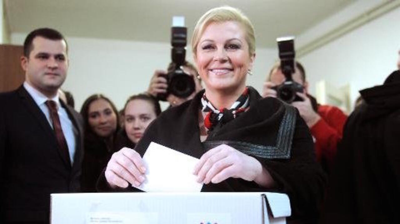 Croatia elects first female president