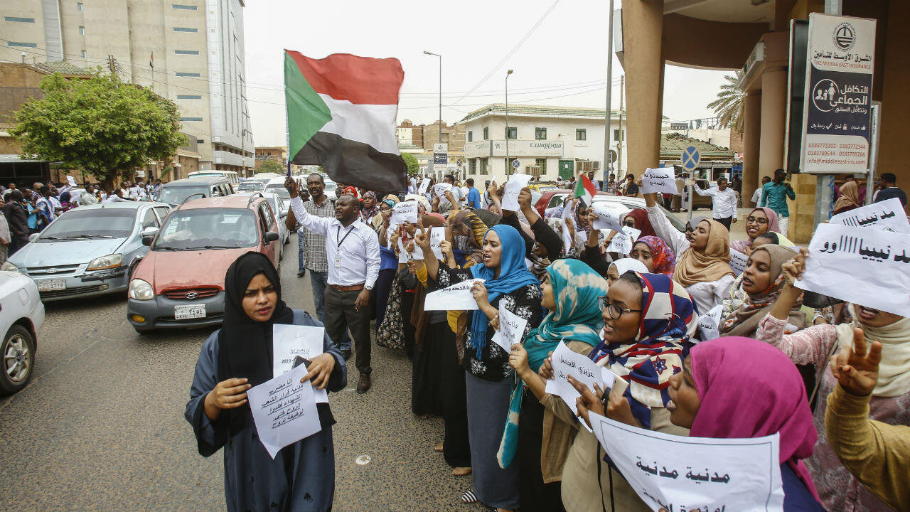 Protesters begin two-day strike in Sudan to pressure military