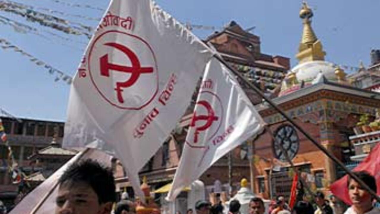 Landslide win for Maoists in Nepal elections