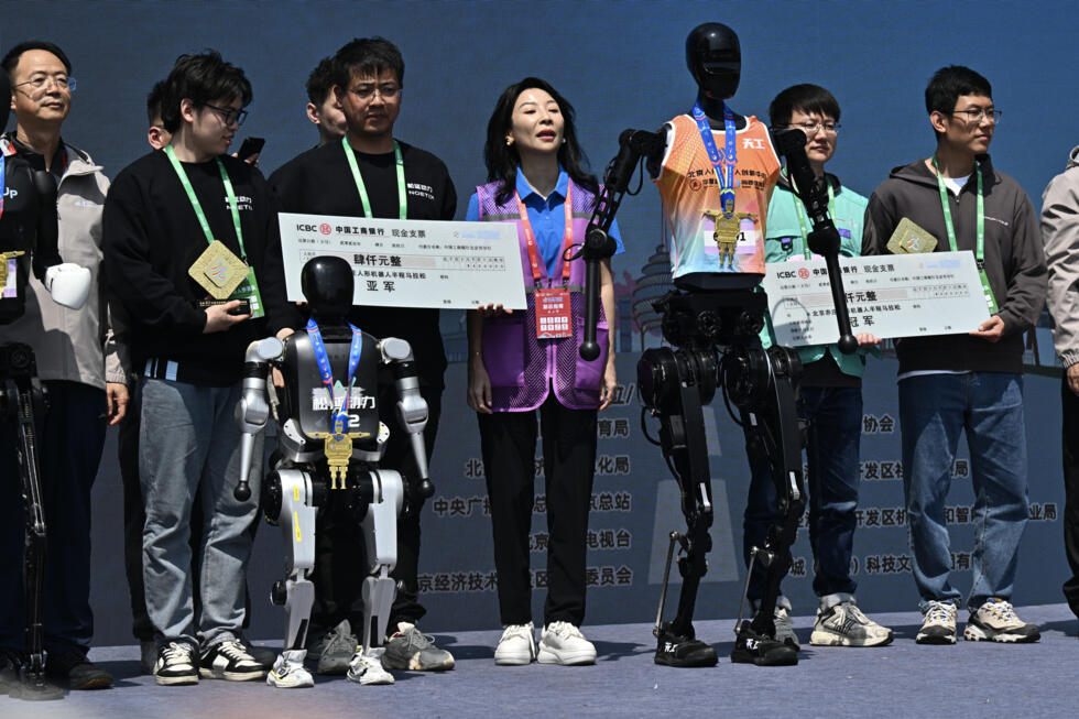Humanoid robots stride into the future with world's first half-marathon