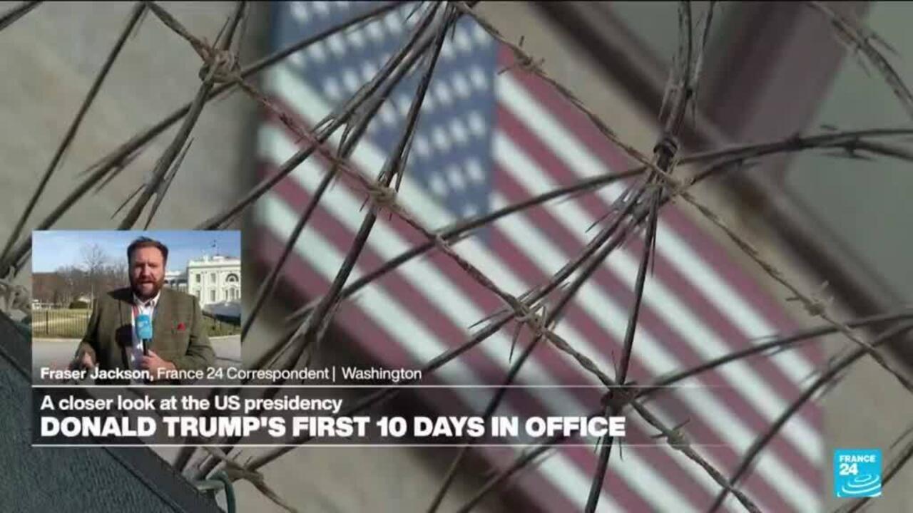 Trump floods the zone, leaving opposition drowning - France 24