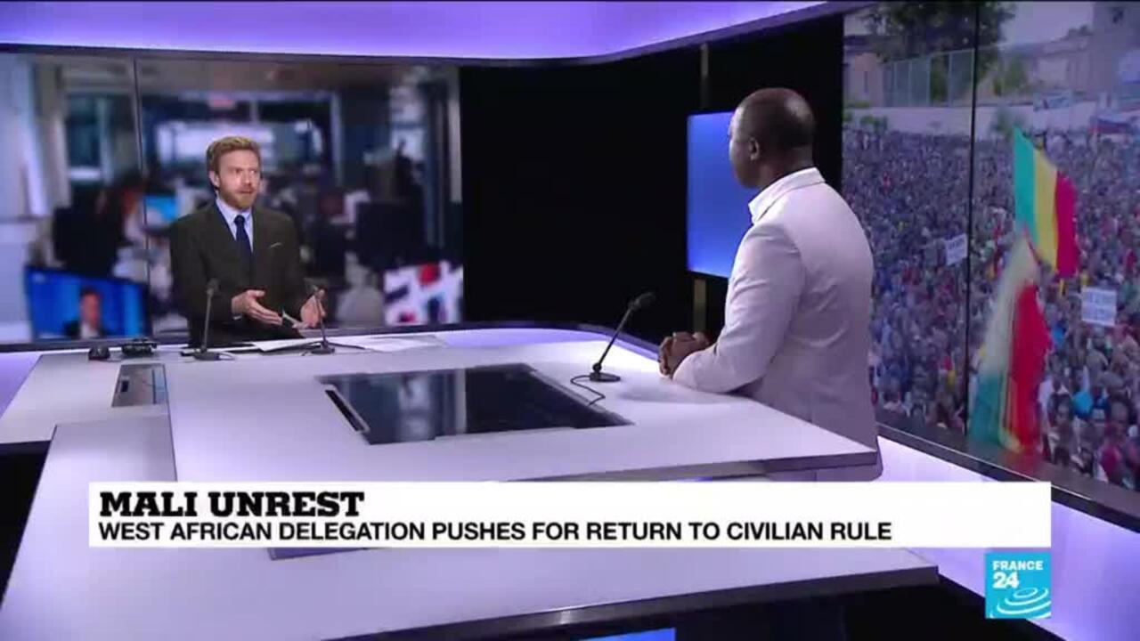 Mali unrest: west African delegation pushes for return to civilian rule ...
