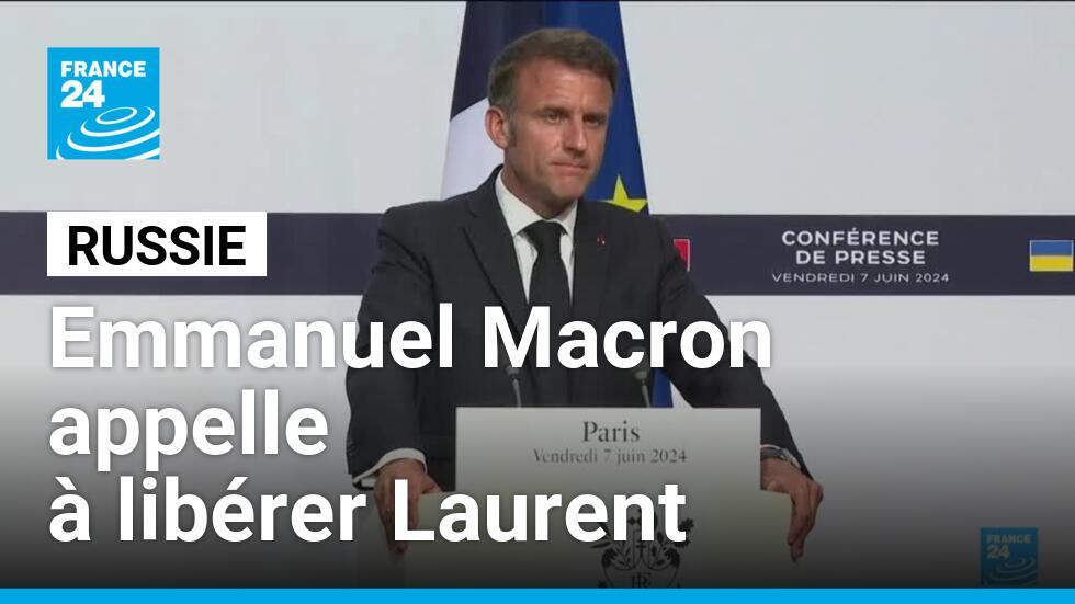 Emmanuel Macron appelle la Russie à libérer le chercheur français ...