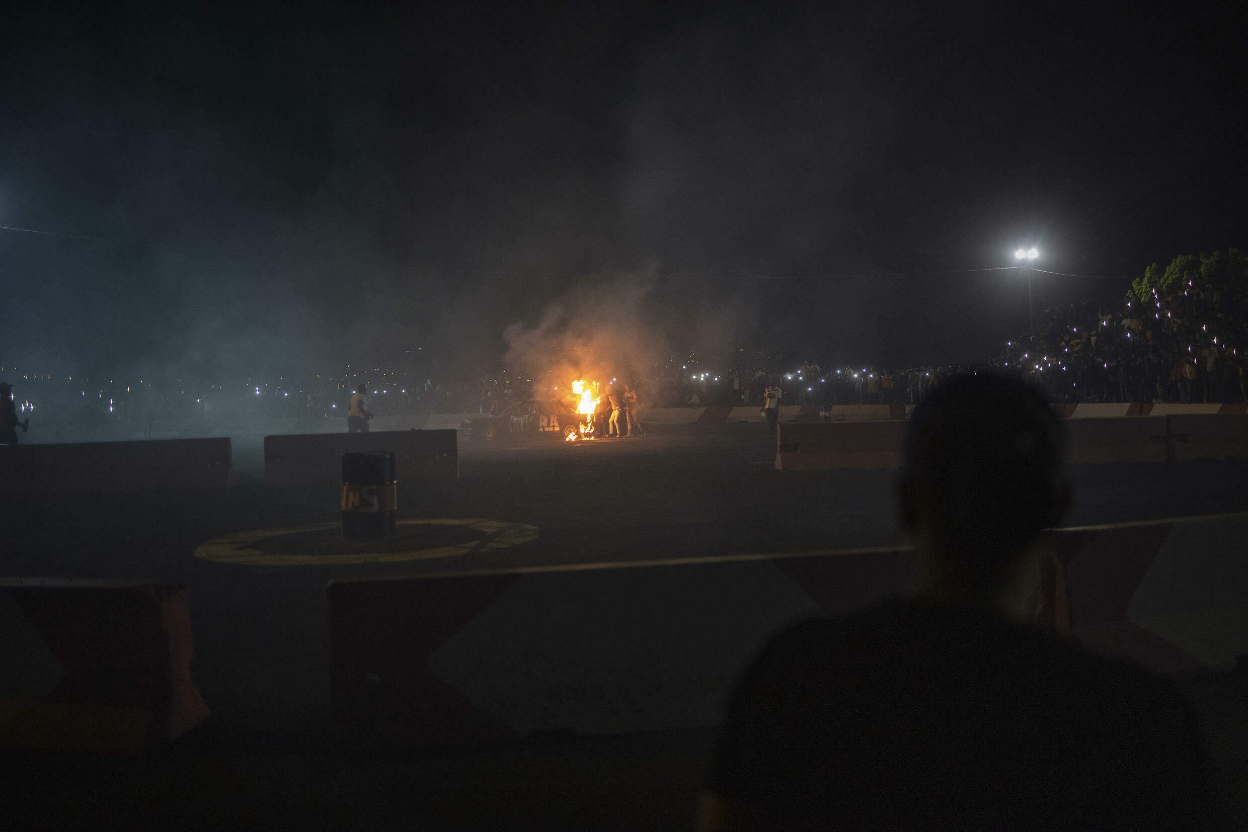 Sparks and adrenaline fly in South Africa car 'spinning' - France 24