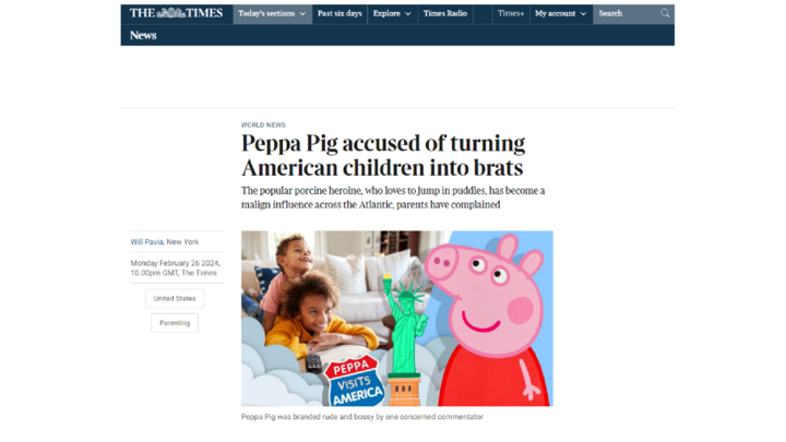 Controversial: American parents accuse Peppa Pig of making their ...