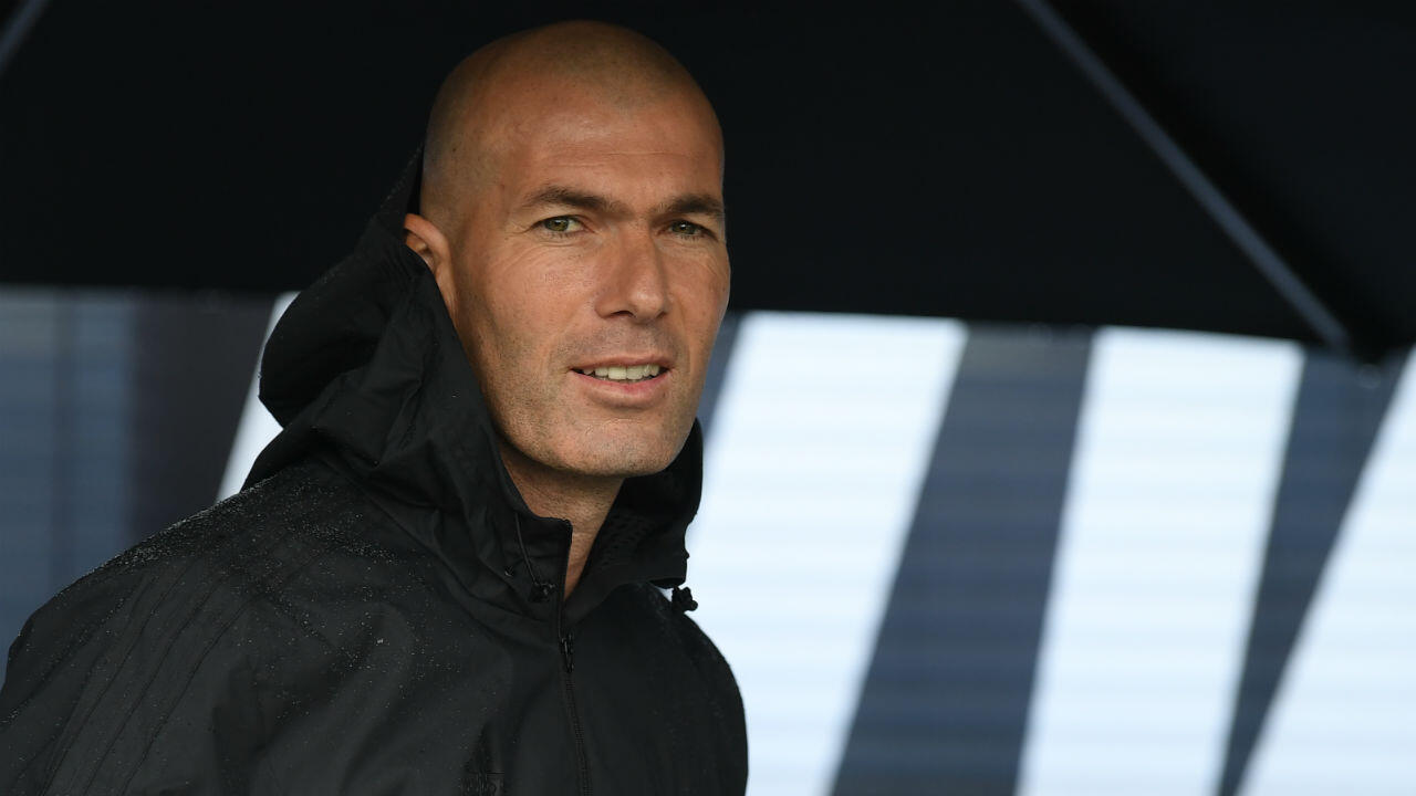 French football legend Zinedine Zidane returns as manager of Real Madrid