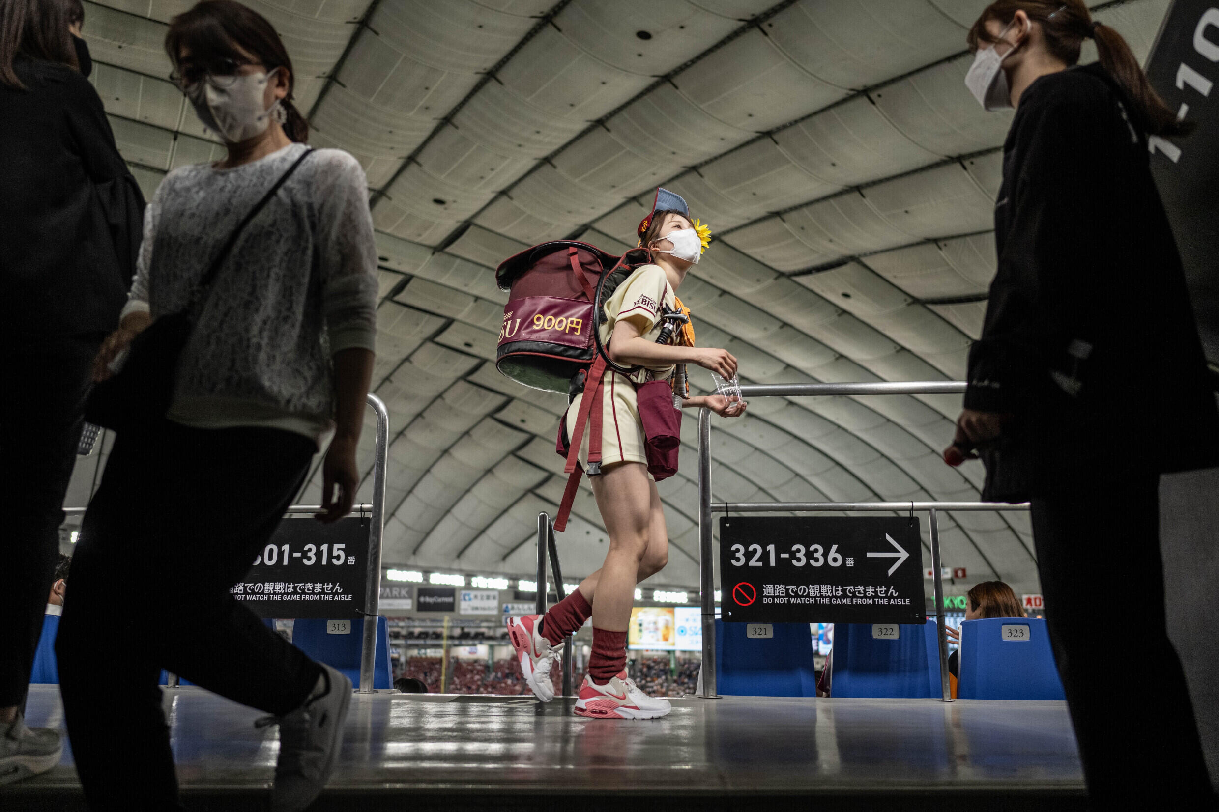 Speed demons: the 'uriko' beer vendors of Japanese baseball