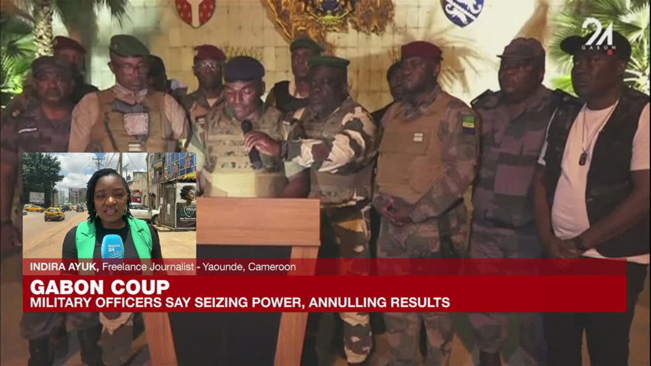 Gabon general named ‘transitional president’ by coup leaders - France 24