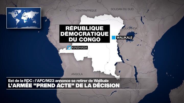 RD Congo : l'armée "prend acte" de la décision de l'AFC/M23 de se ...
