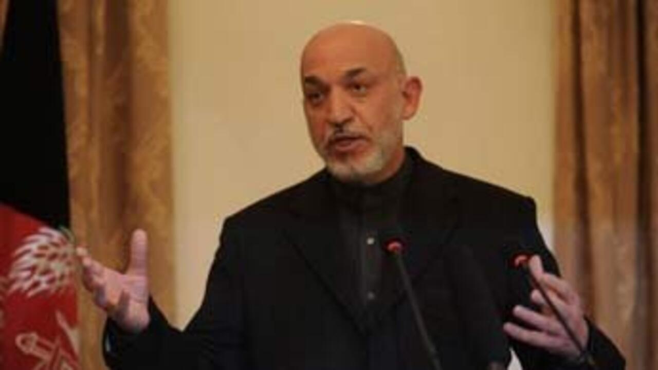 US in talks with Taliban, says Karzai