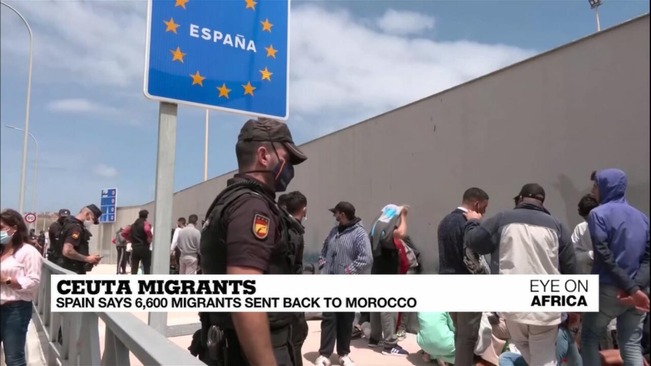Ceuta migrant crisis: Spain says 6,600 migrants sent back to Morocco ...