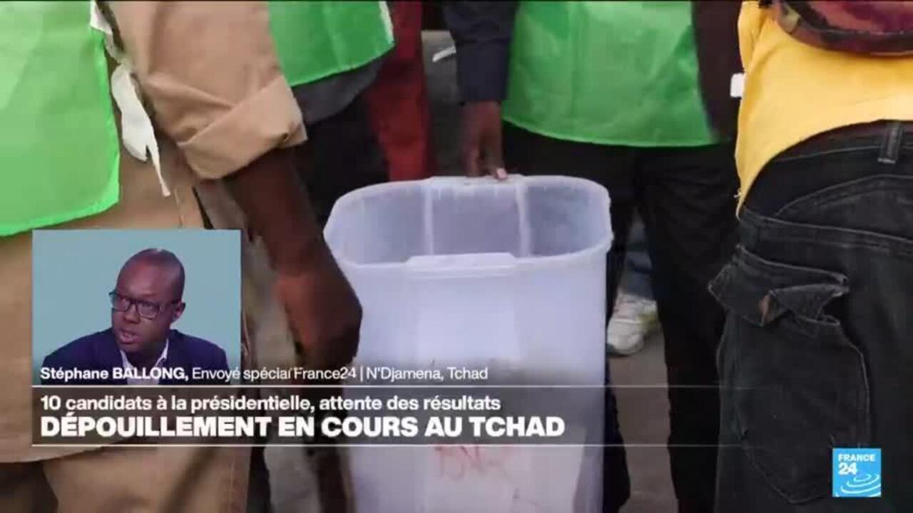 Présidentielle au Tchad : dépouillement en cours, attente des résultats ...