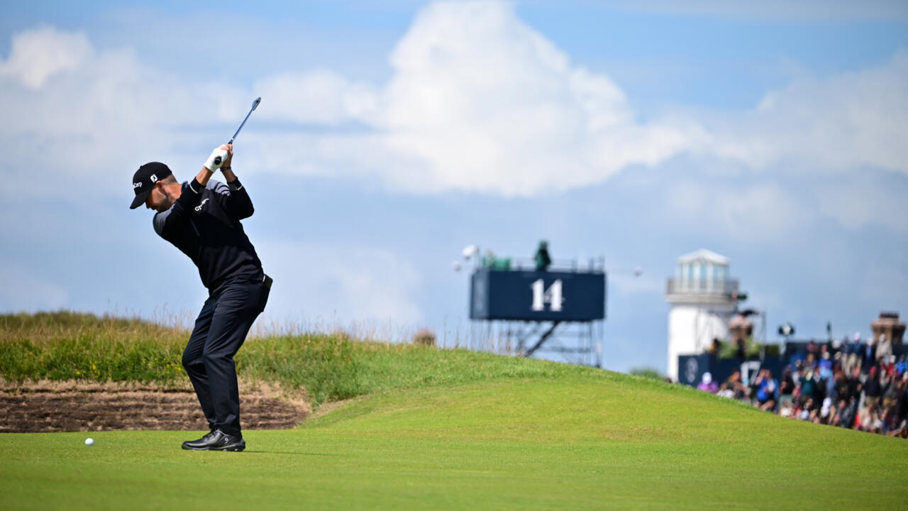 Hunter Harman becomes the hunted after taking lead at British Open