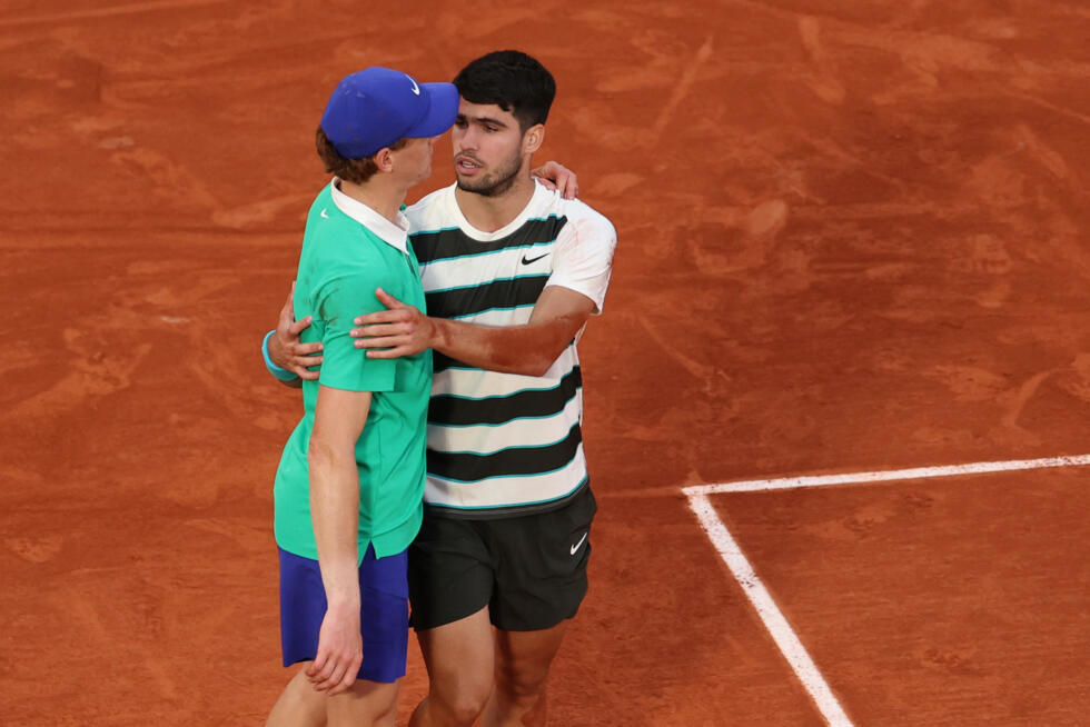 Alcaraz stuns Sinner in all-time great French Open final