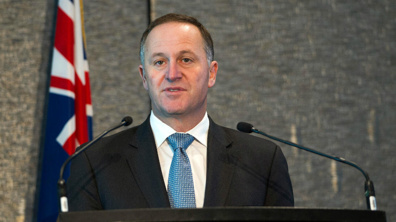 New Zealand PM John Key announces shock resignation
