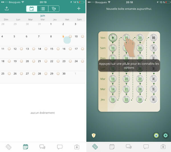 Cinq applications mobiles pour ne pas oublier sa pilule