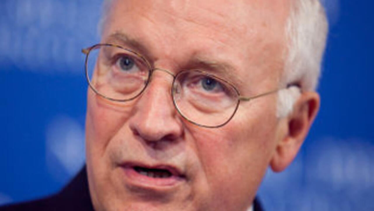 Former vice-president Cheney taken to hospital