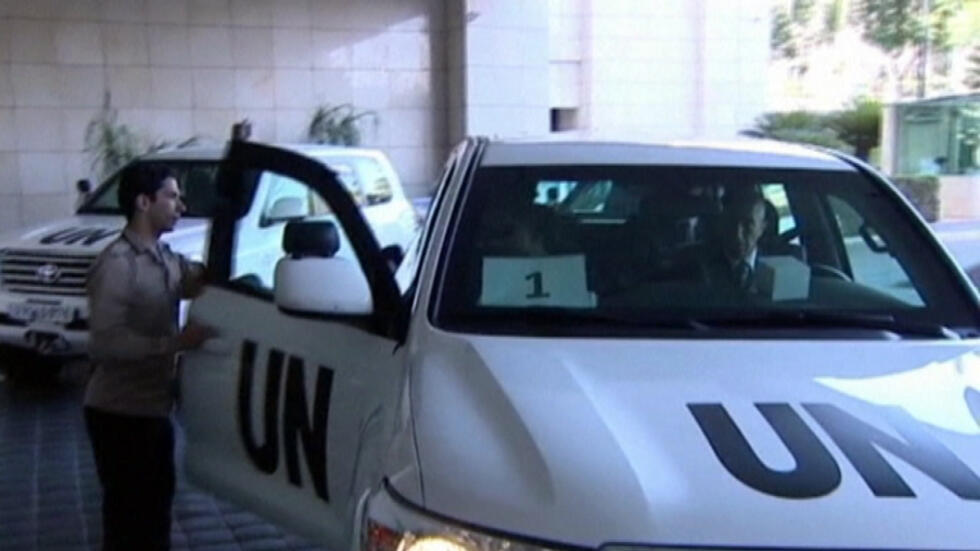 Snipers shoot at UN chemical weapons team in Syria